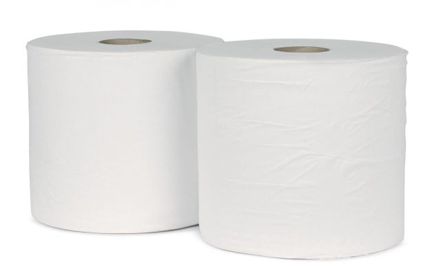 INDUSTRIAL ROLL 2 PLY WHITE - 400m x 26cm - Buy Paper Products in Ireland